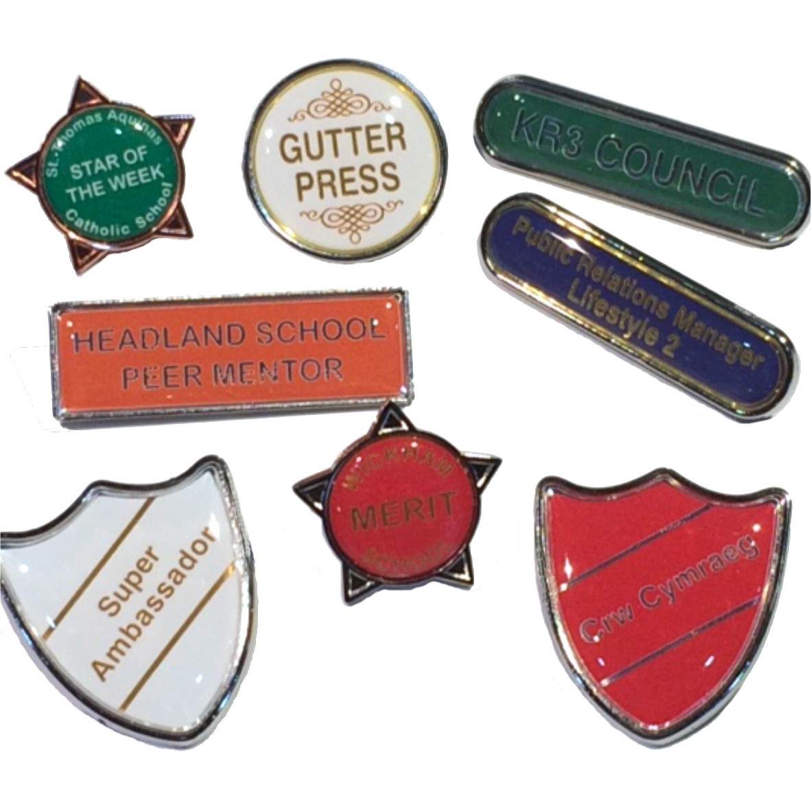The Badge Company - All School Badge Ranges